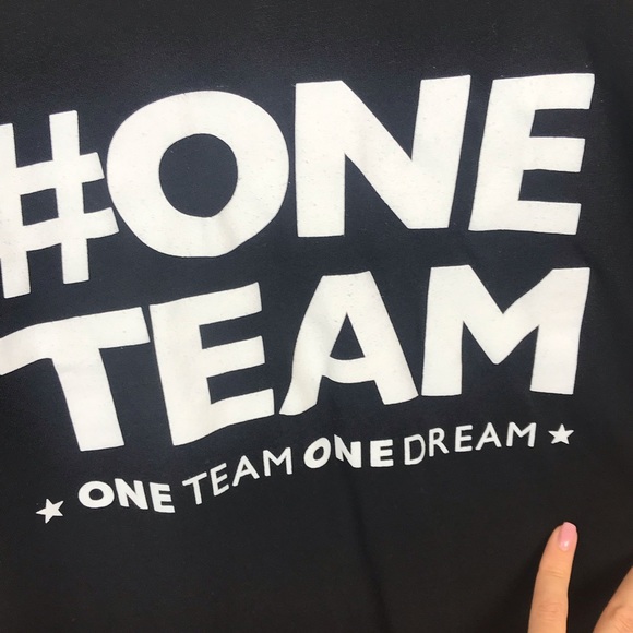 Tops | 215 One Team One Dream Black Long Sleeve Tee | Poshmark